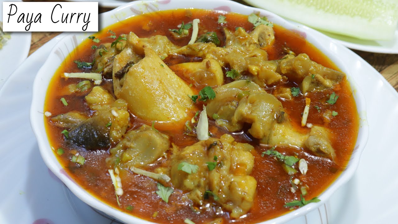 Bade ke Paye (PAYA Soup Muslim Style PAYA Curry) Eid-Ul-Adha Special ...