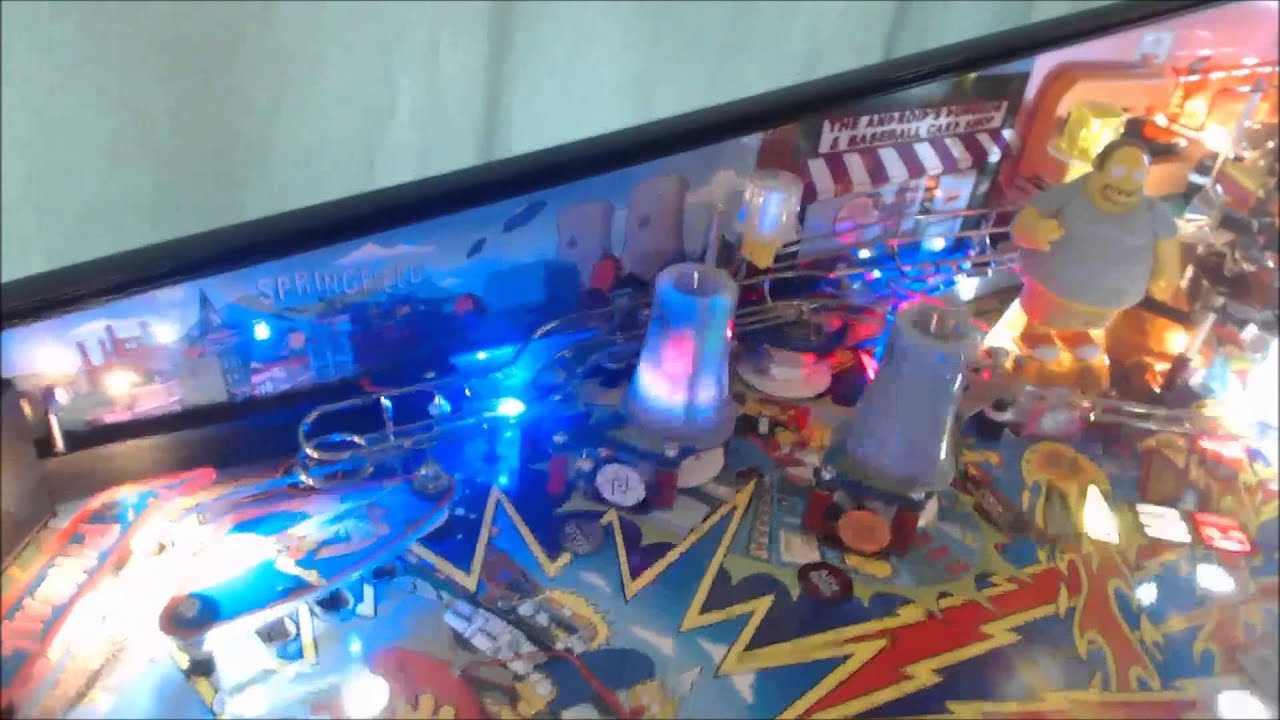 The Simpsons Pinball Party mods - YouTube