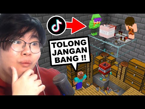 Gw Diem Diem Ledakin Markas Bocil Pake Minecraft Hack Dari TikTok