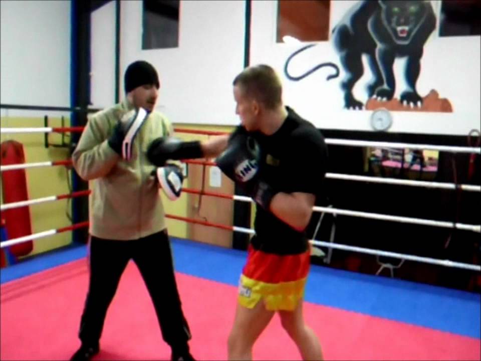 René Schmitt Pratzentraining [Panther-Gym Köln - YouTube