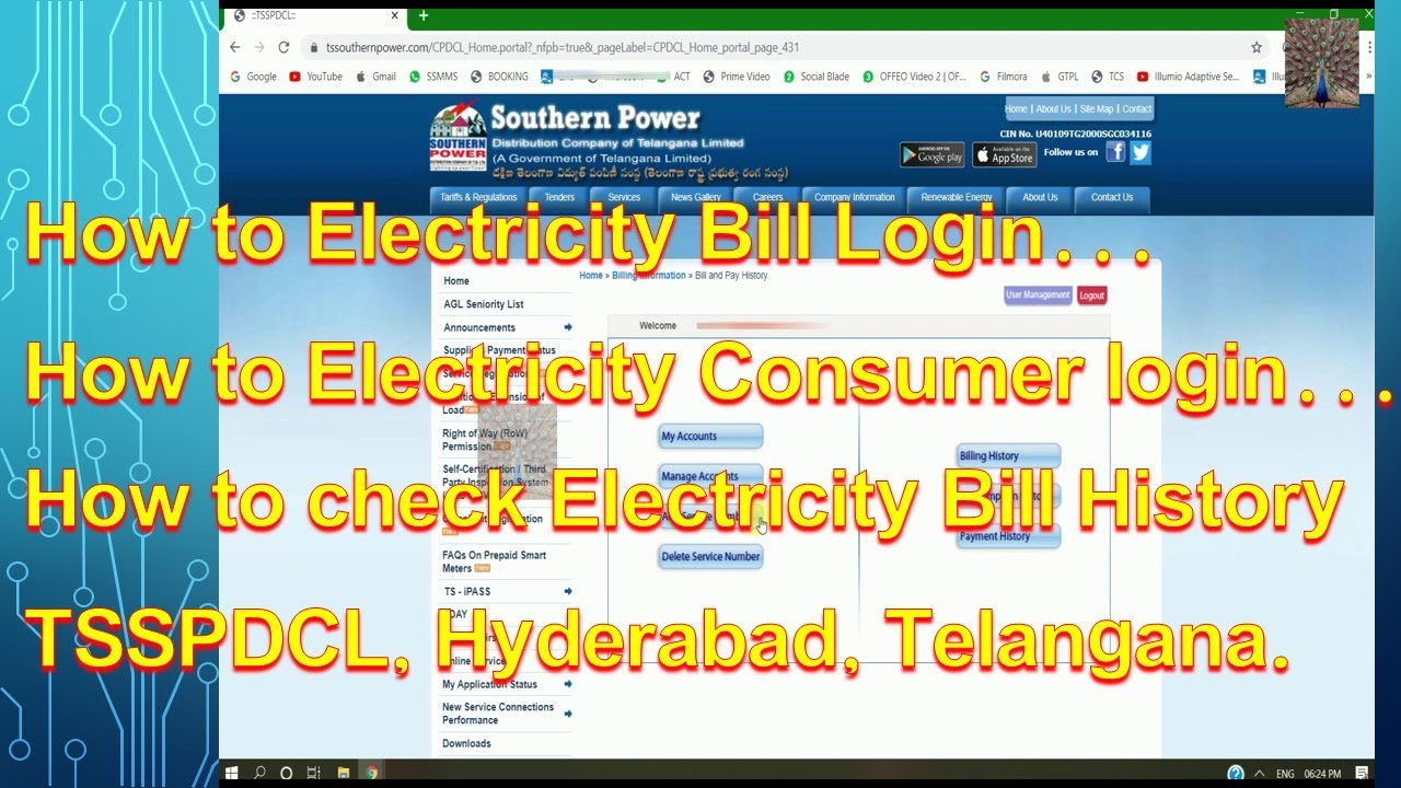 ElectricalBill Login||Consumer Login||ElectricalBilling Information ...