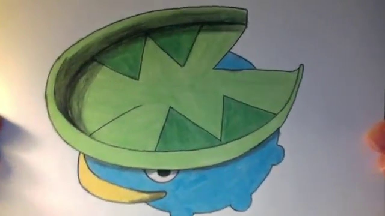 Drawing all the Pokemon: Number 270 Lotad - YouTube