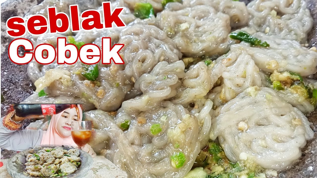ASMR MUKBANG SEBLAK COBEK ALA RAFAEL - YouTube