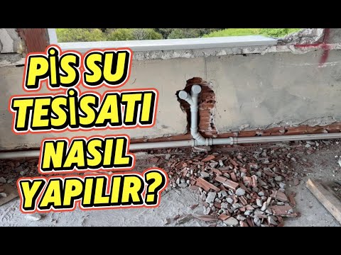 Pis Su Tesisat Nasıl Yapılır? Pis Su Tesisatı Montajında Nelere Dikkat Edilir? [2025]