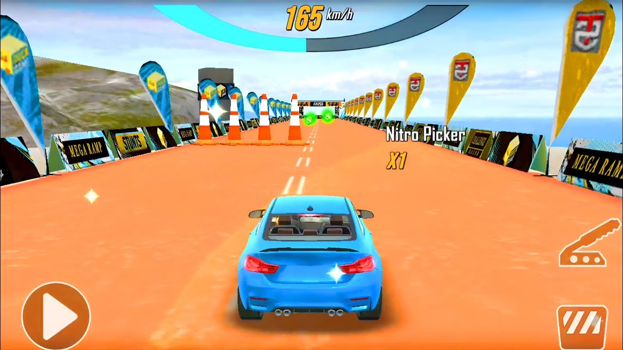 Big Ramp Jump: Super Car Race Android Gameplay #1 - YouTube