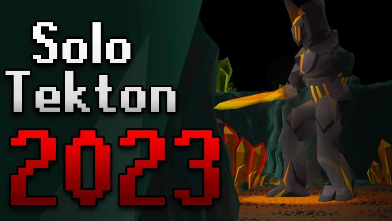 Solo Tekton Flinching Guide - OSRS 2023 (Solo Raids) - YouTube