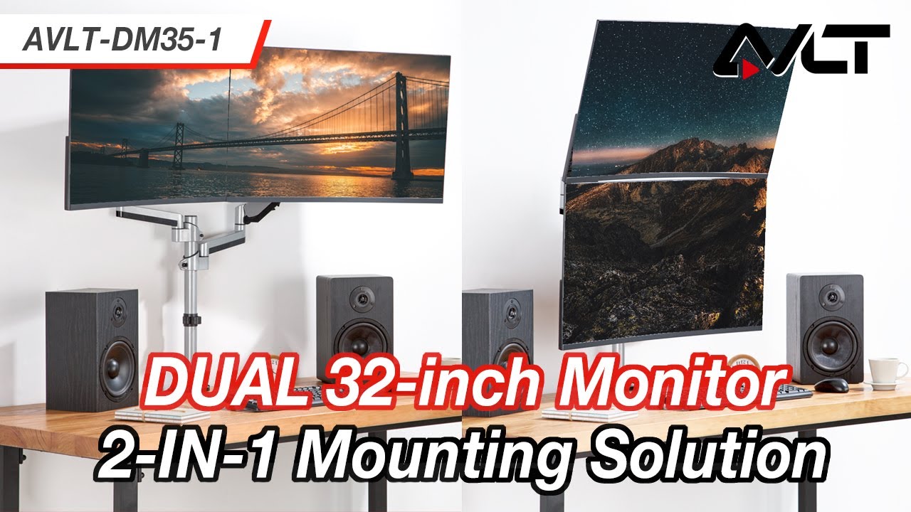 Stacked or Side-by-side Monitor Setup? You can easily change the layout ...