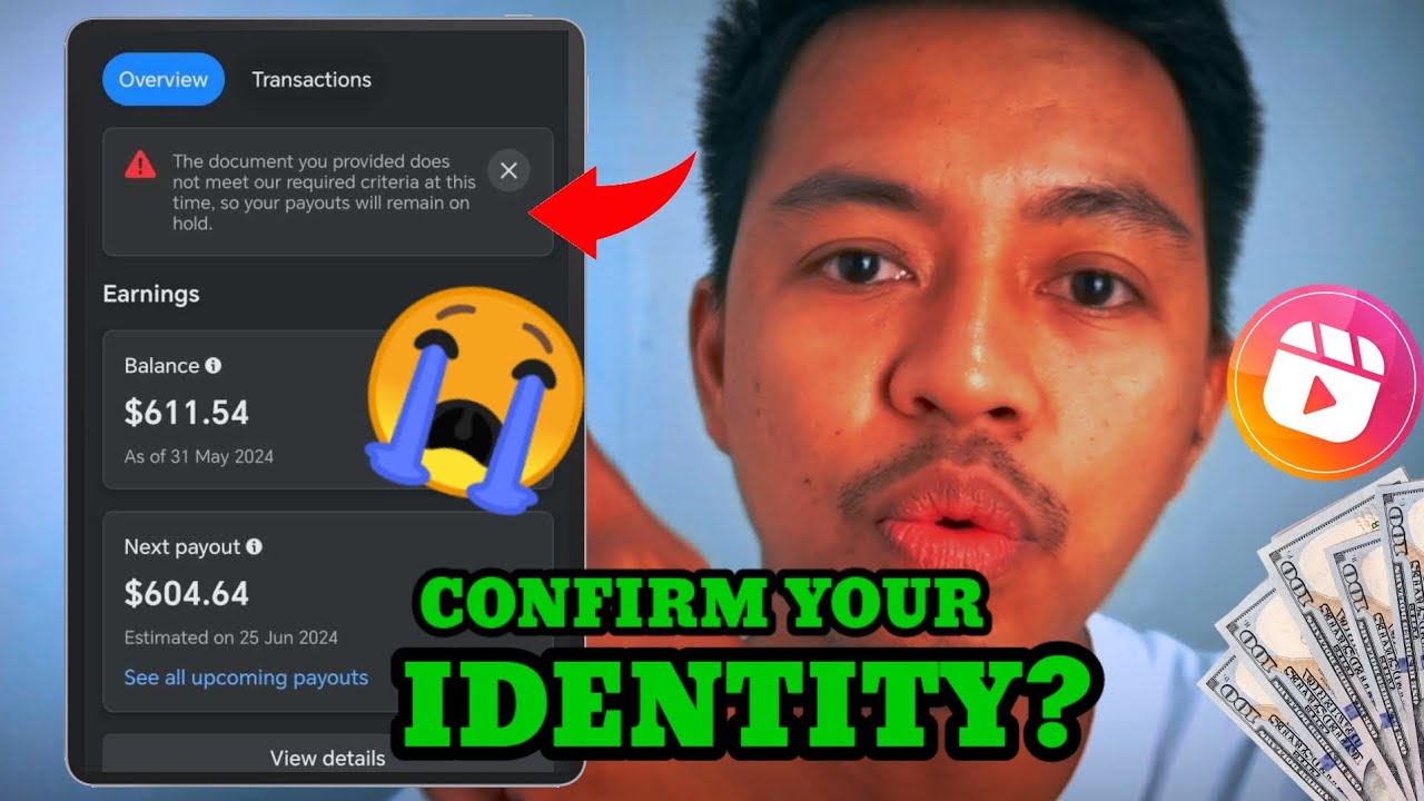 Paano magpasa ng Documents for Verification Identity sa facebook Payout ...