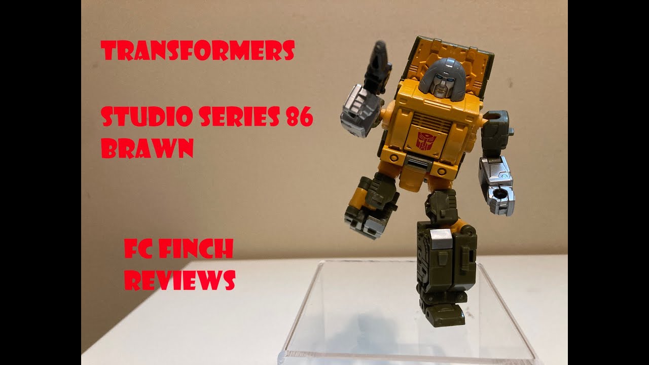 TRANSFORMERS STUDIO SERIES 86 - BRAWN: FINCH REVIEWS - YouTube