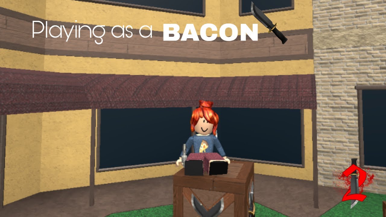 playing mm2 as a BACON - YouTube