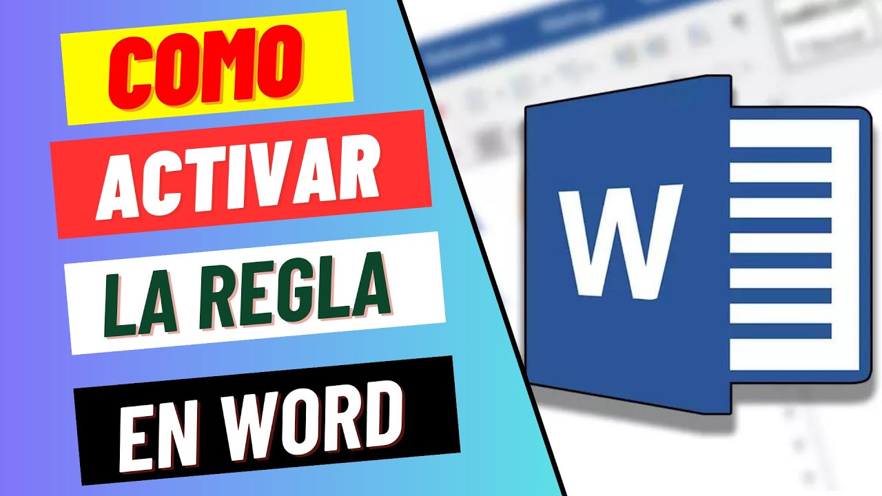 Como activar y desactivar regla en Microsoft Word - Microsoft Office ...