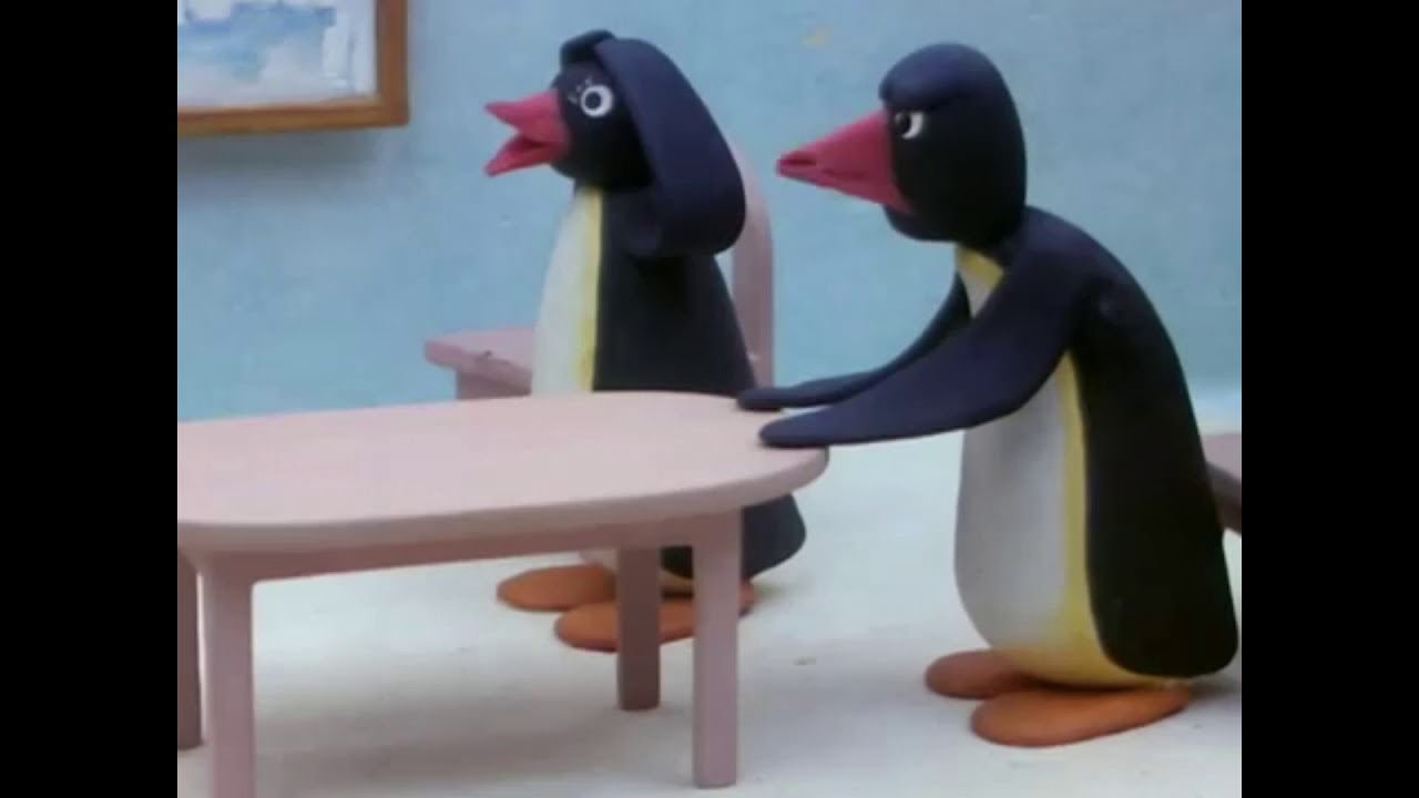 Pingu litiga con il papà - YouTube