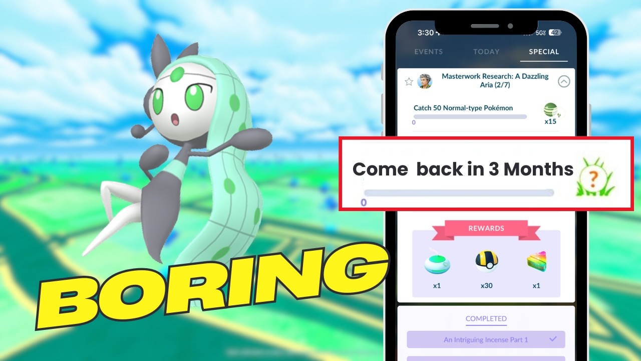 We Completed Pokemon GO's Most Boring Research Ever - YouTube