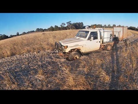 Dad's Ute Got Bogged... Again. - Western Australia sheep farm vlog ...