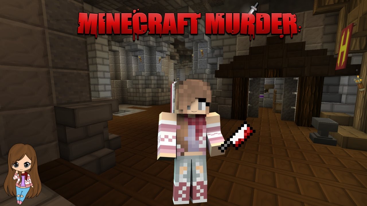 Minecraft Murder W/ Emerald, Rizzy, and Shadow - YouTube