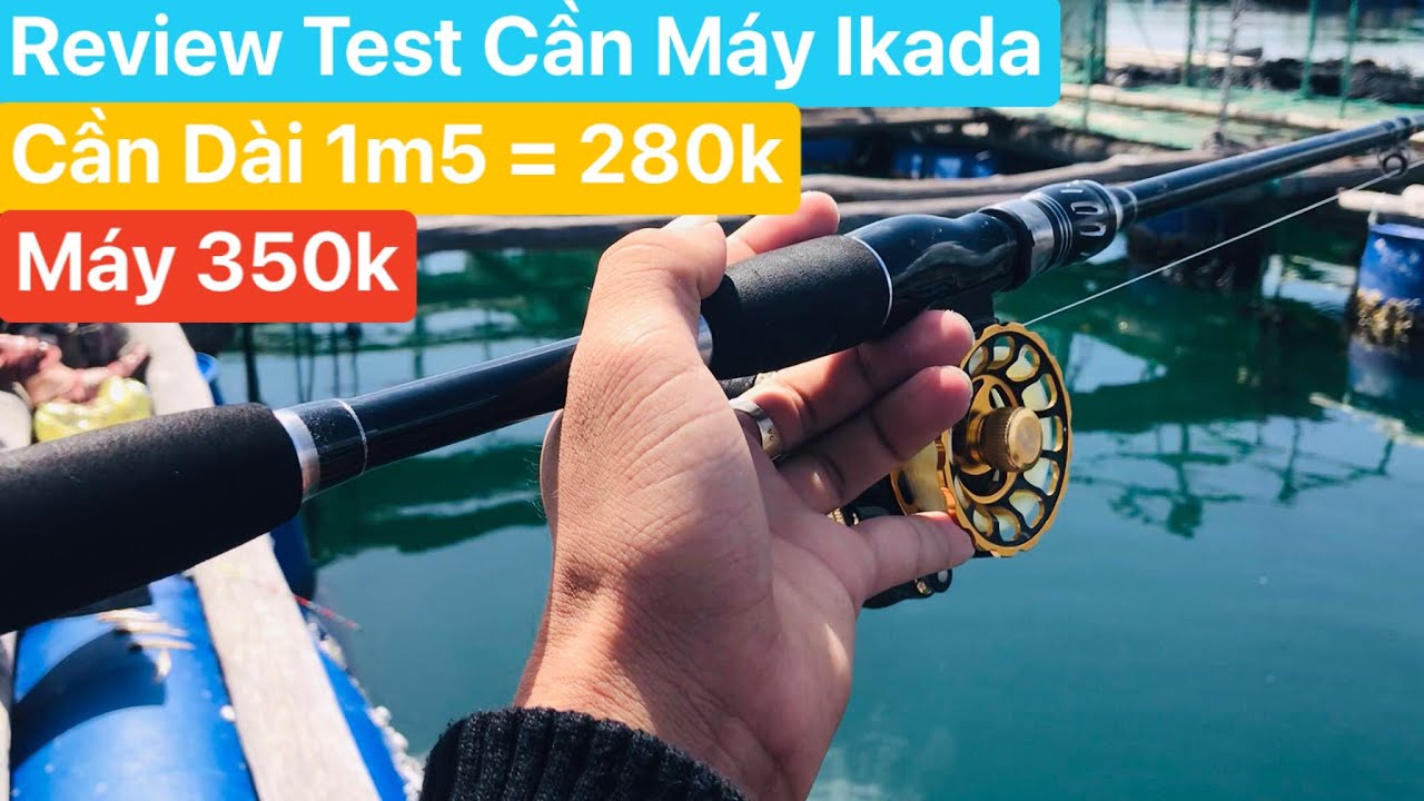 Combo Cần ikada Giá Rẽ - Câu Cá Vặt - Fishing ikada - YouTube