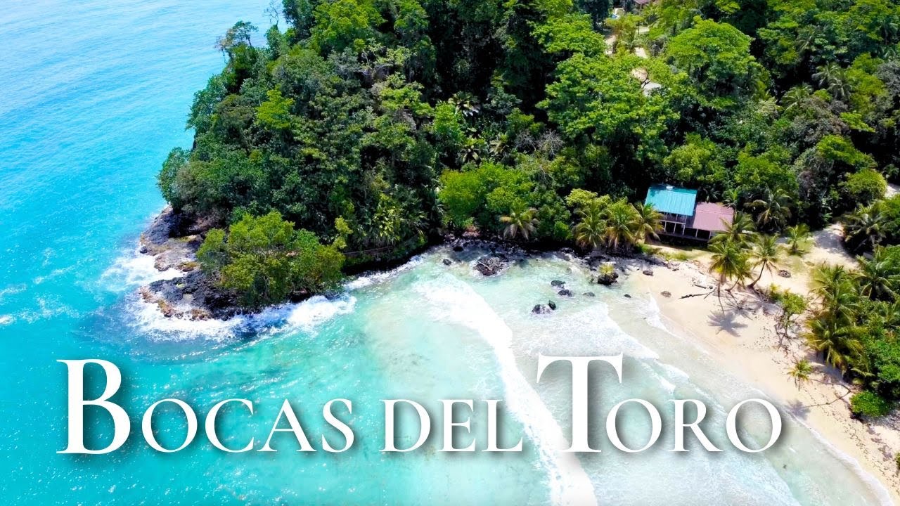 Bocas del Toro Archipelago | Panama Caribbean's Islands 4K Aerial Drone ...