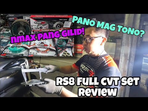 RS8 FULL CVT SET REVIEW | NMAX V2 | PAANO MAG TONO - YouTube
