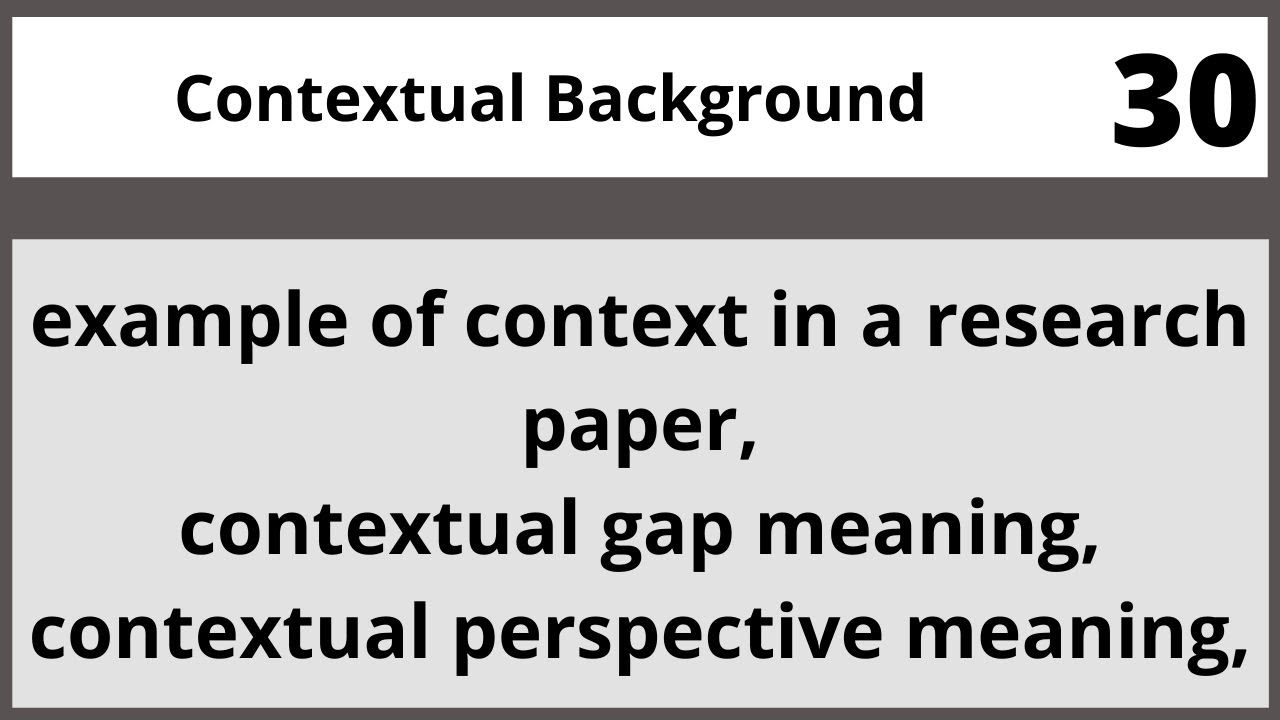 Contextual Background ENG501 LECTURE in Hindi Urdu 30 - YouTube