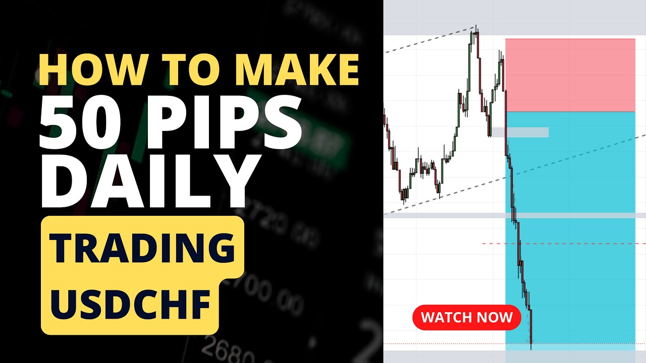 How to catch 50 pips daily trading USDCHF | WITH PROOF! | 2023 - YouTube