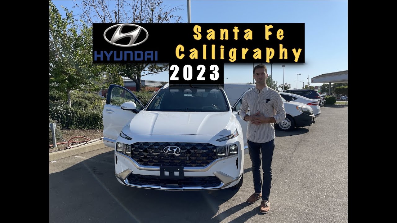 2023 Hyundai Santa Fe Calligraphy - in depth review - YouTube