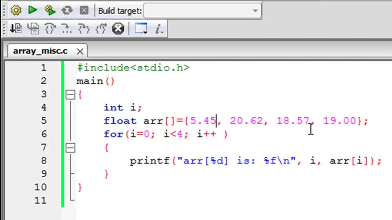 C Programming Tutorial - 53: Arrays (Part-3) Miscellaneous Information ...