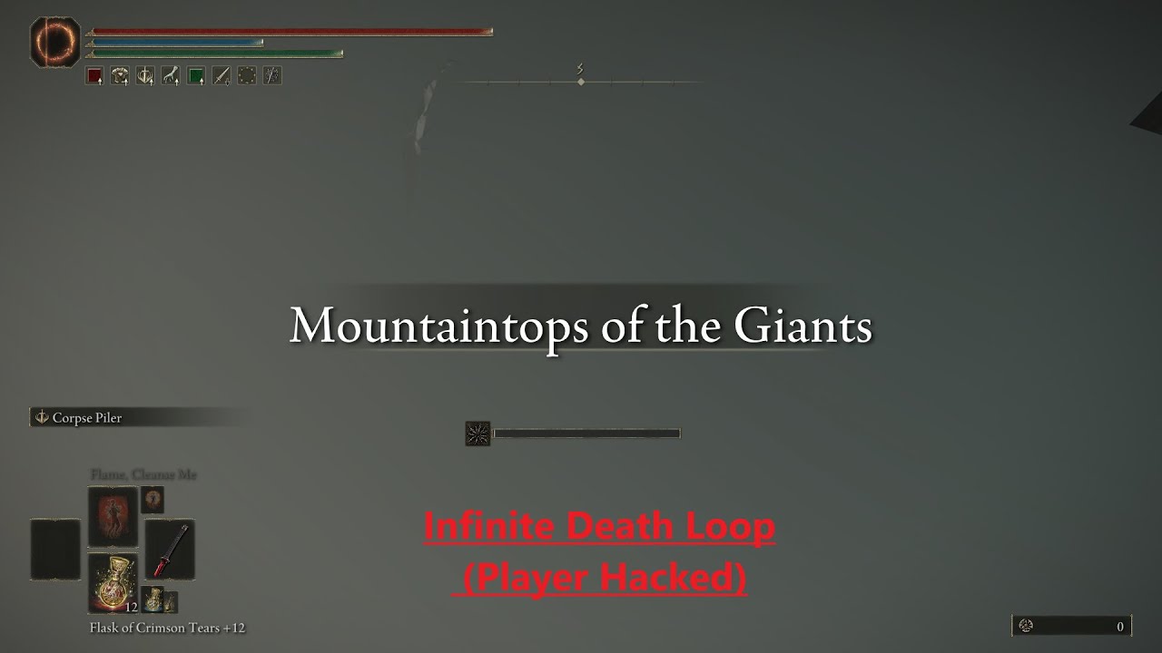 Elden Ring INFINITE DEATH LOOP HACKER (Save USELESS) - YouTube