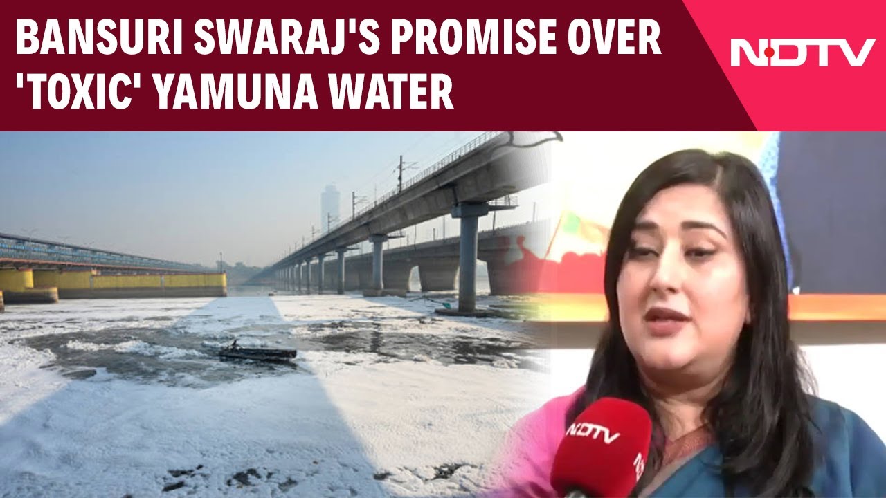 Delhi Yamuna News | "When BJP Comes To Power...": Bansuri Swaraj's ...