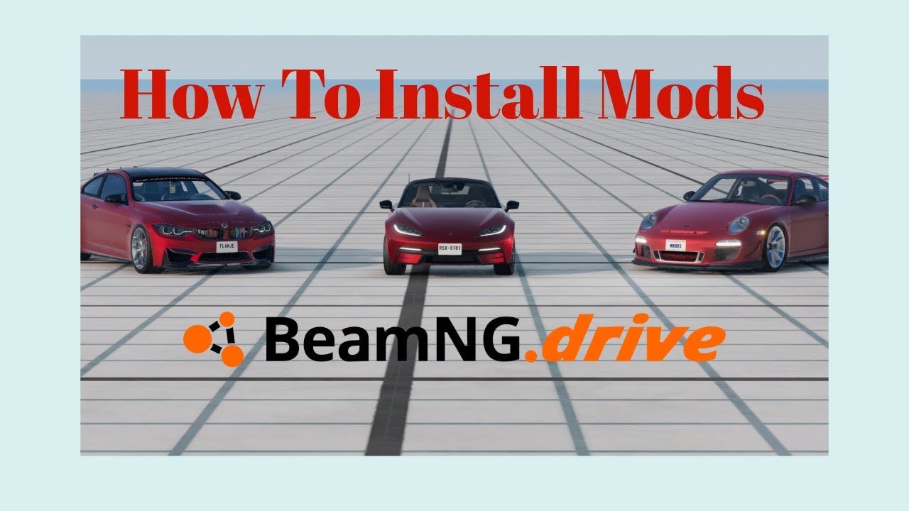 How to Install BEAMNG CAR MODS (2024) - YouTube