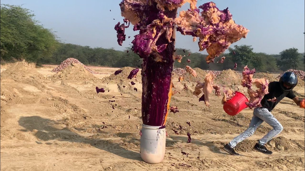 We Made The Biggest Elephant Toothpaste Experiment | आपने ये चीज पहले ...
