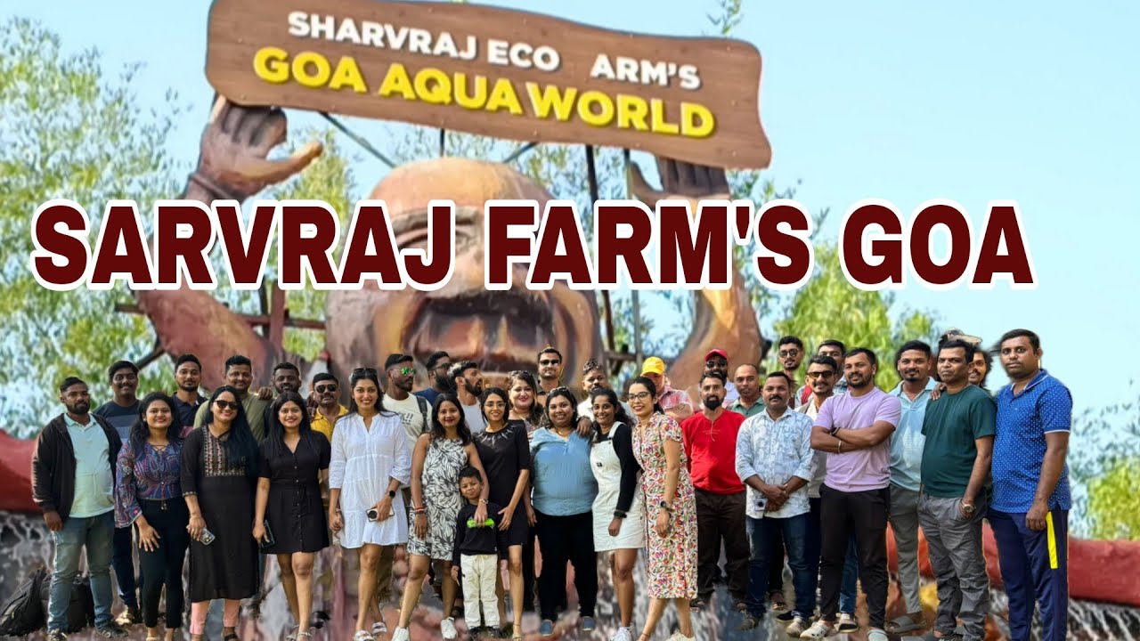 SHARVRAJ ECO FARM'S | GOA AQUA WORLD | LARGEST RESORT IN GOA - YouTube
