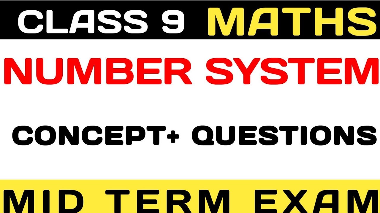 class 9 maths। ch 1 revision। number system class 9। maths class 9 ch 1 ...