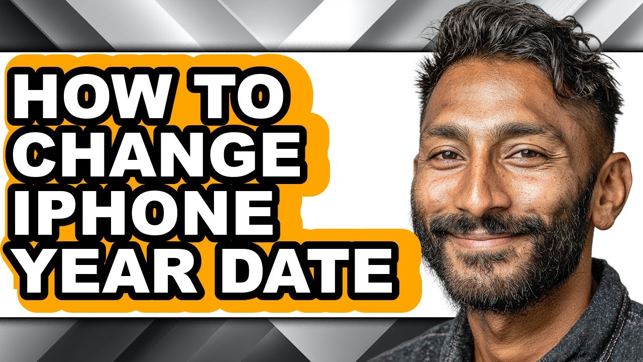 How to Change Iphone Year Date - Full Guide - YouTube