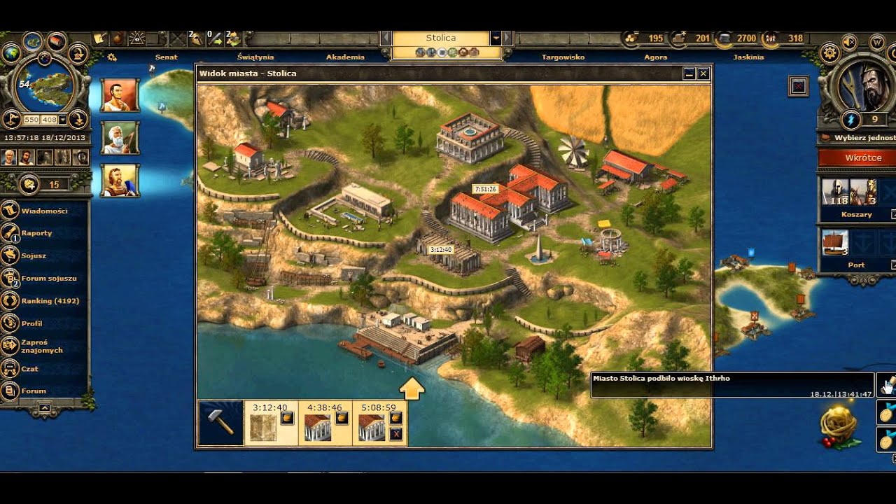 Gameplay Grepolis Odc. 1 - YouTube