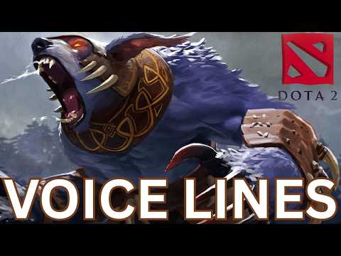 Dota 2 | Ursa Warrior | Voice Lines