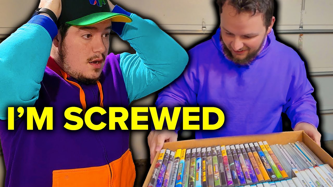 $30,000 Video Game Collection Challenge | Who Can Find The Valuable ...