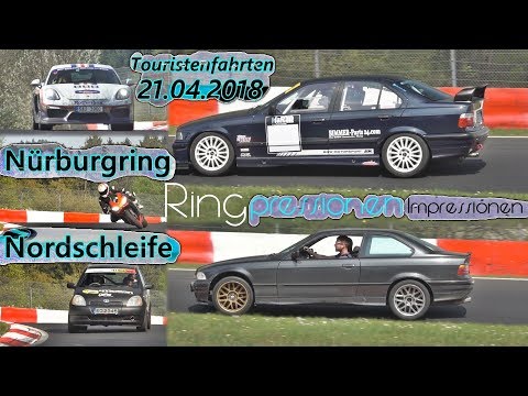 Nürburgring Nordschleife Touristenfahrten 21.04.18 No1 Tourist Rides Green Hell Action #no crash