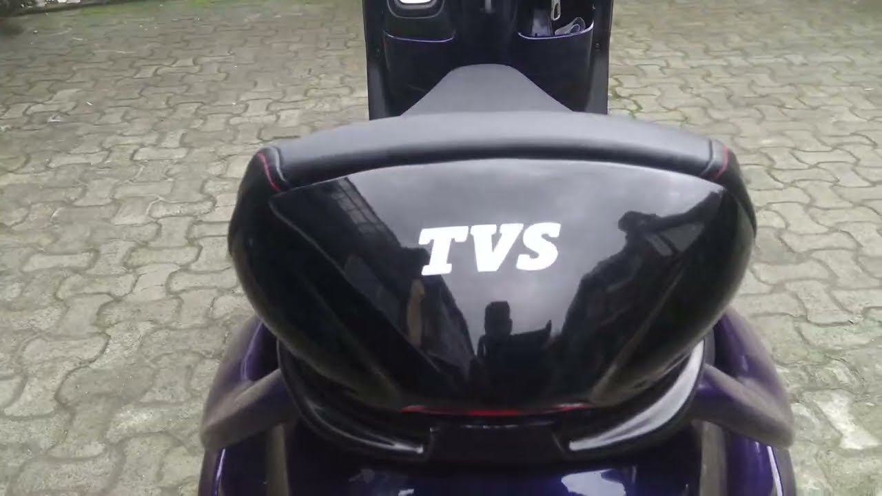 Jupiter 125 Back Rest Fitted - YouTube