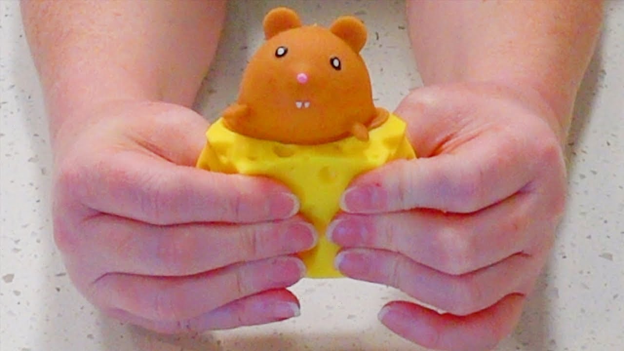 PEEK A BOO MOUSE IN CHEESE *ASMR* FIDGET ODDLY SATISFYING ASMR SOUNDS ...