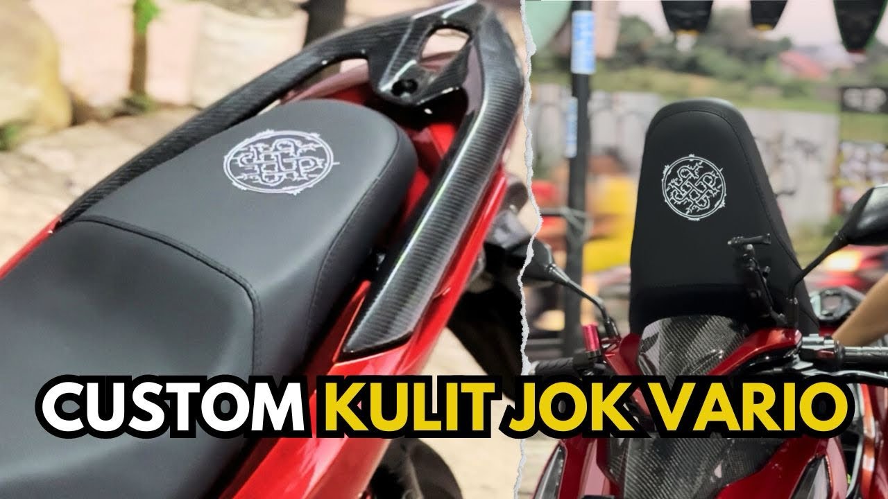 BONCENG AYANG MAKIN NYAMAN‼️ CUSTOM KULIT JOK PAKE ARVICREATIONS ...