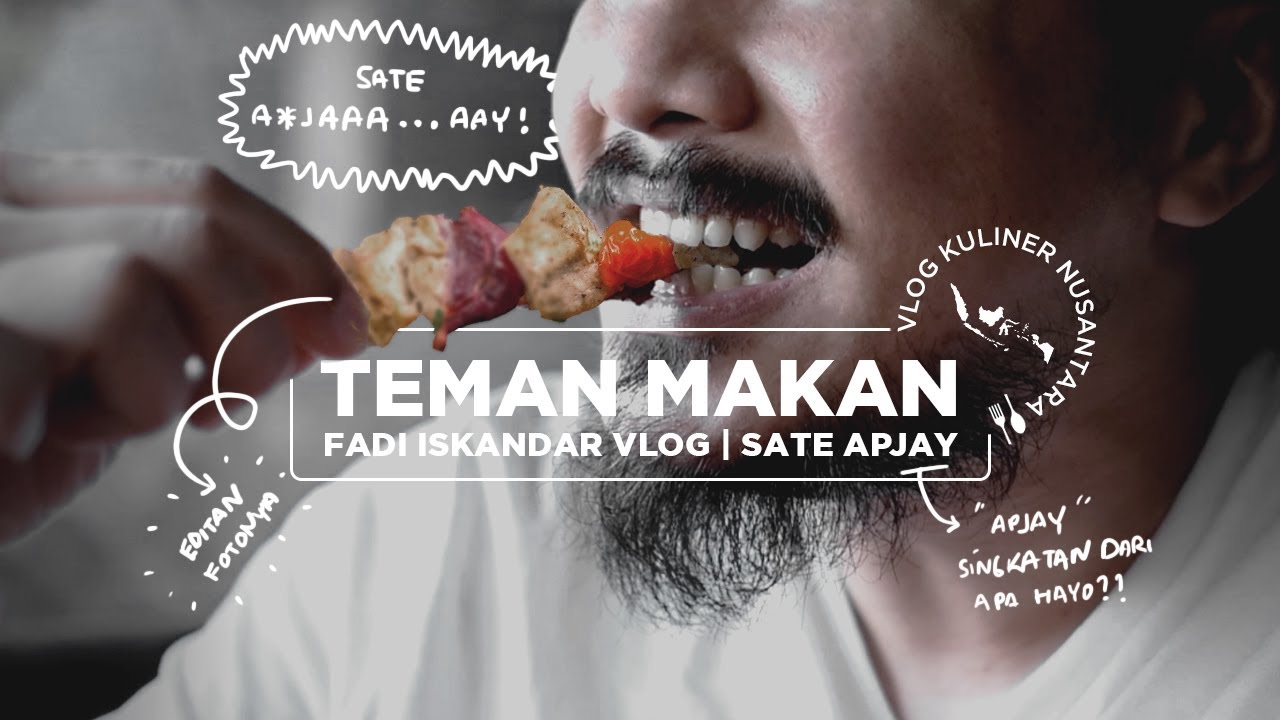Sate Apjay Panglima Polim | Fadi Food Journey - YouTube