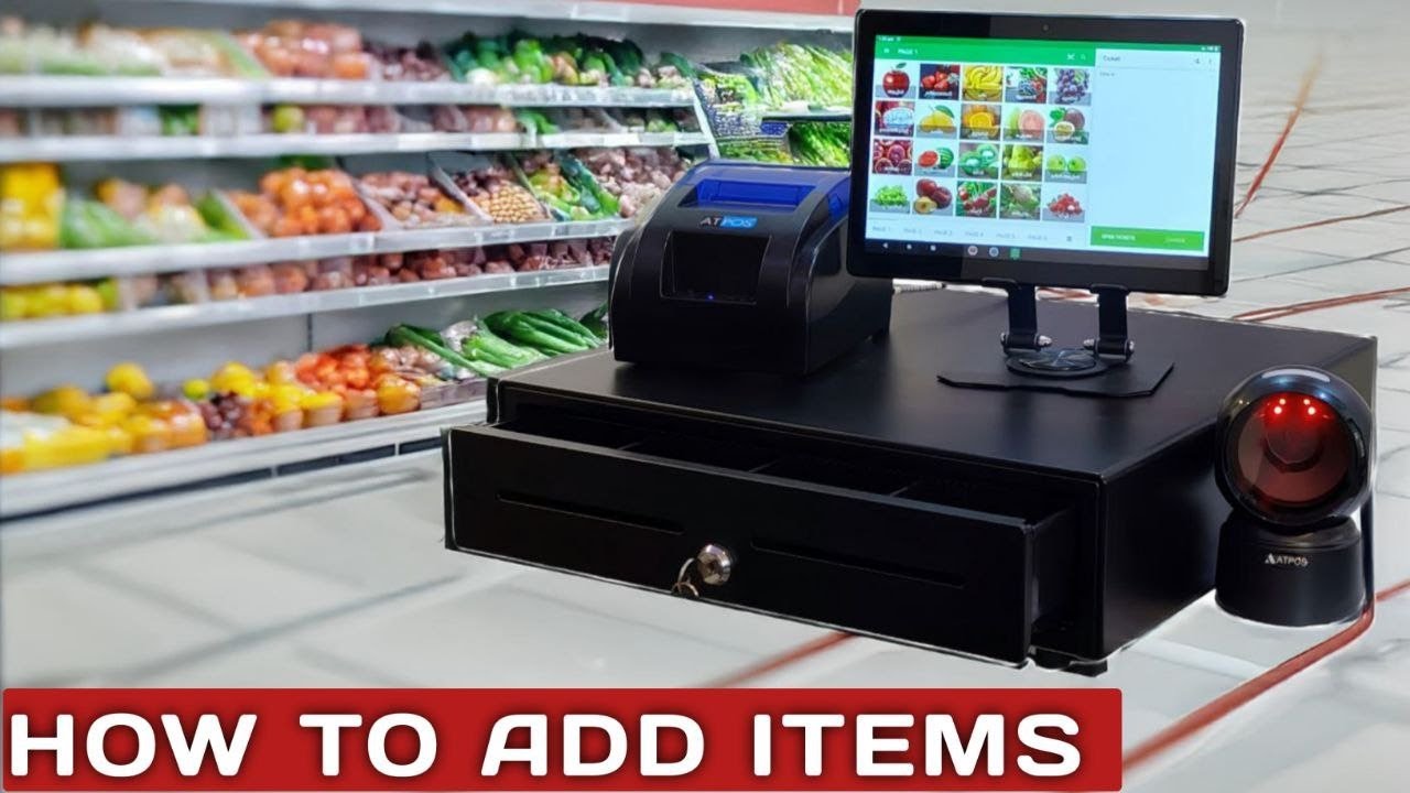 How to add items on EasyPOS application. - YouTube