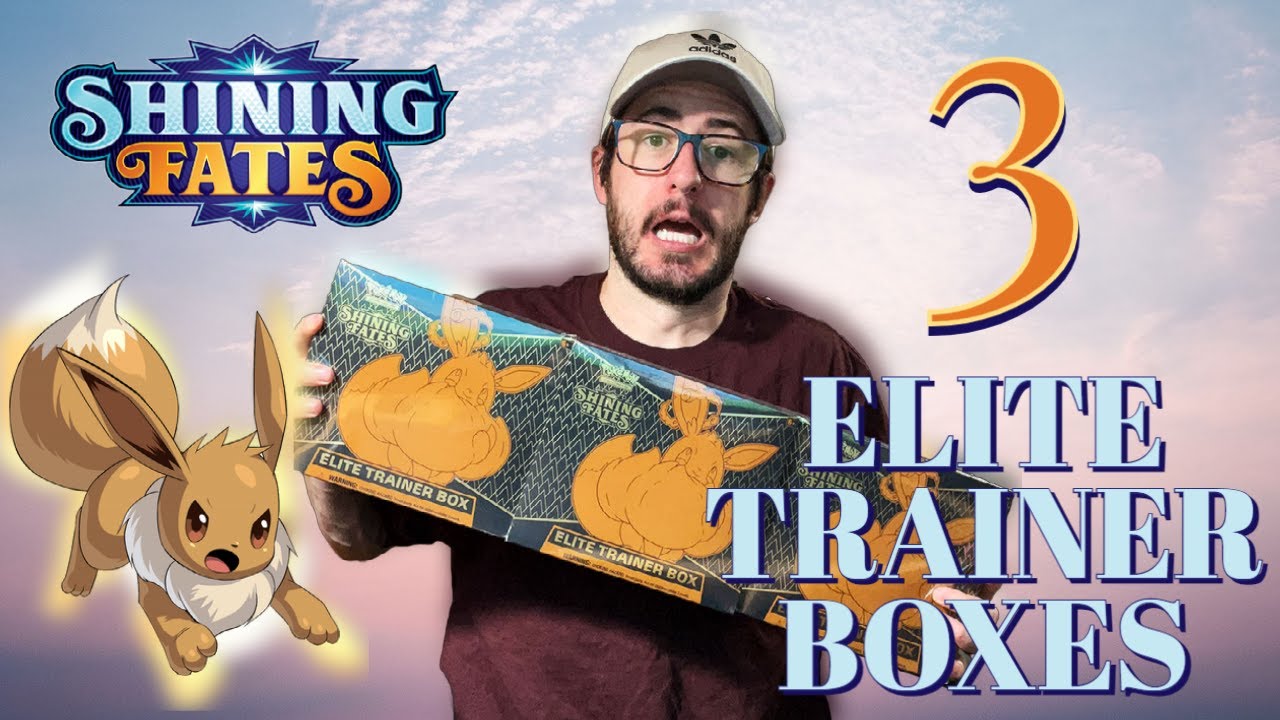 Shining Fates Elite Trainer Boxes - YouTube