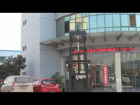 4-Way Reach Truck Multi Directional Forklift - YouTube