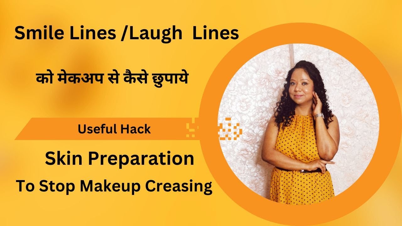 The Secret To Hide Smile Lines With Makeup - YouTube