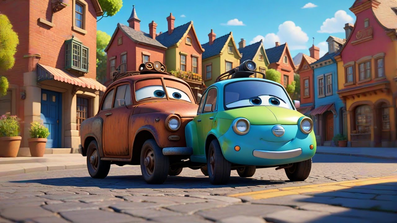 Five Little Cars Go Vroom Vroom | Fun Car Song for Kids | Counting ...