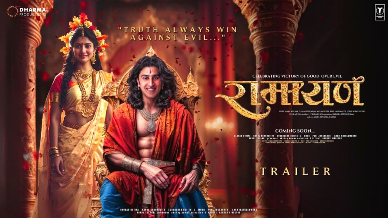 Ramayan Movie Trailer | Ranbir Kapoor | Sai Pallavi As Sita | Yash ...