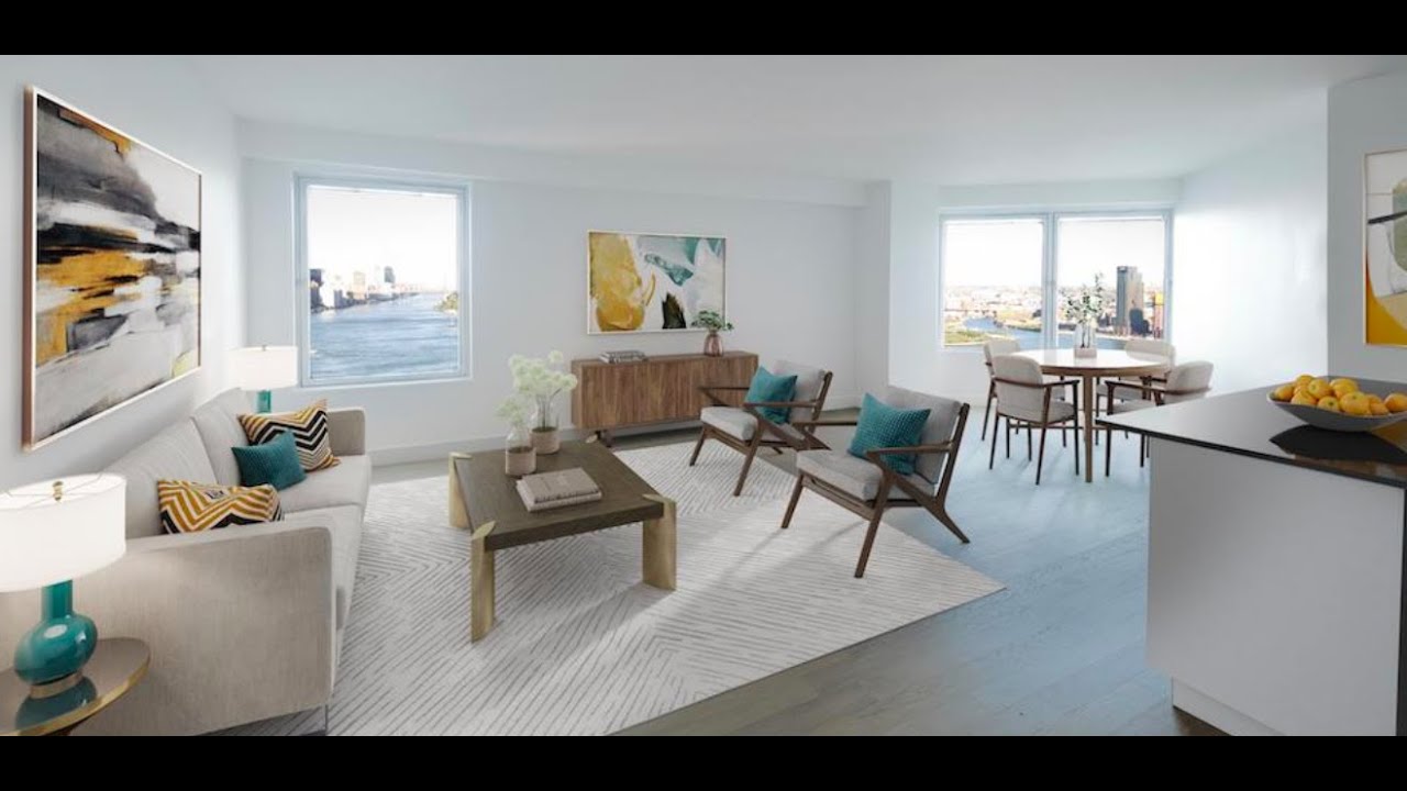 2 Bedroom, 2 Bathroom Apartment with Extended Living Room - YouTube