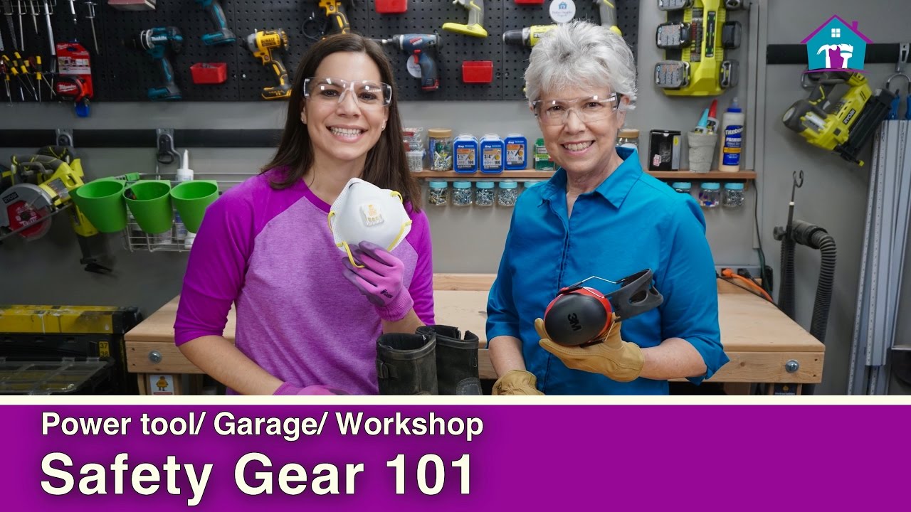 DIY Safety Basics // Personal Protective Equipment (PPE) - YouTube