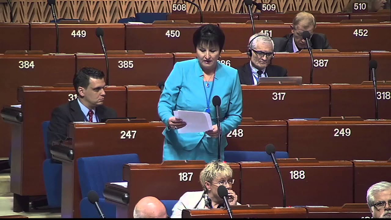 Ana Gutu,APCE - Discurs despre semnarea Acordului de Asociere a RM cu ...